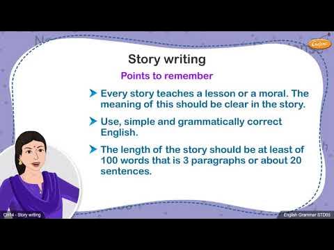 Grade 5 English - Story Writing - YouTube