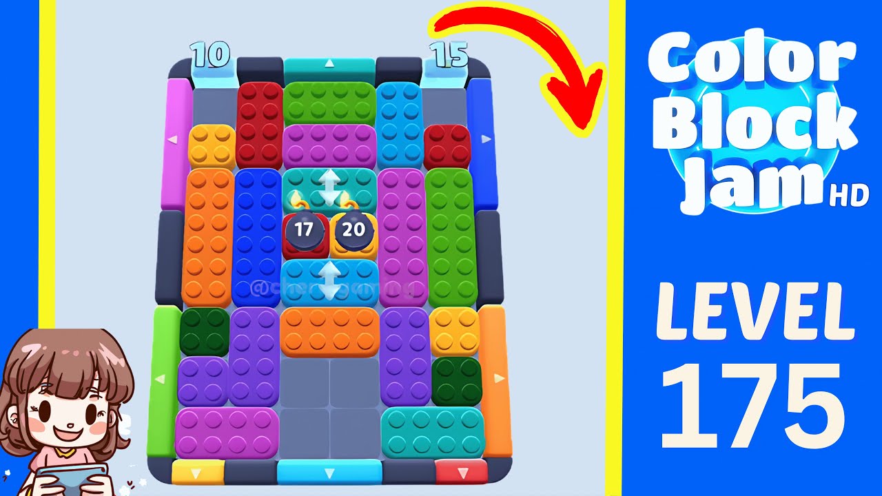 Color Block Jam Level 175 Solution Walkthrough - YouTube
