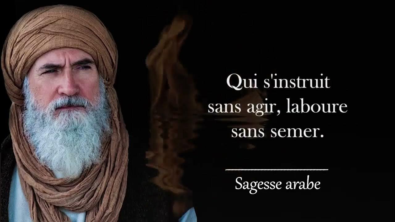 Proverbes et dictons arabes incroyablement pr C3 A9cis 7C La sagesse ...