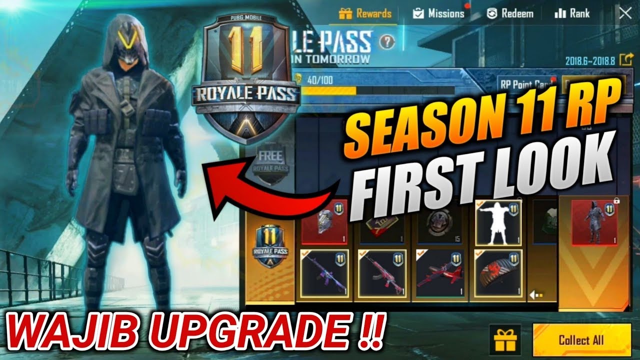 Season 11 Royale Pass is Here| All About Season 11 RP First Look - PUBG ...