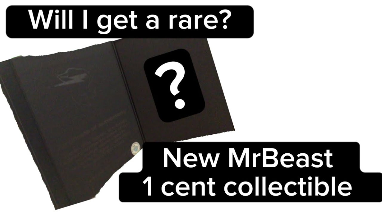 Unboxing the new 1 cent Mr. Beast collectible (rare) - YouTube