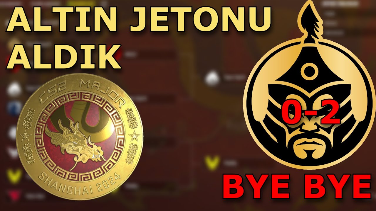 Altın Jetonu Aldık | Bye Bye Mongolz | CS2 Shanghai Major 2024 Play-off Pick'em - YouTube