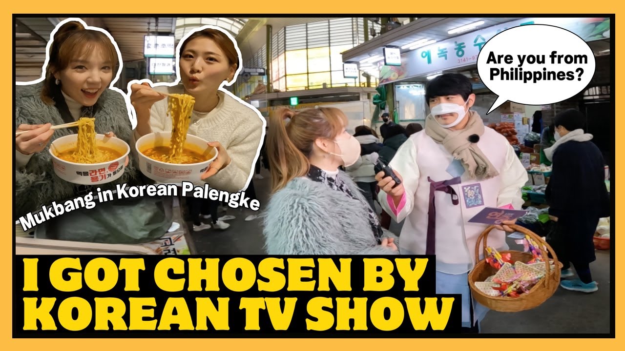 KOREAN FRIEND TOUR ME In KOREAN PALENGKE + I GOT INTERVIEWED BY KPOP STAR! // DASURI CHOI - YouTube
