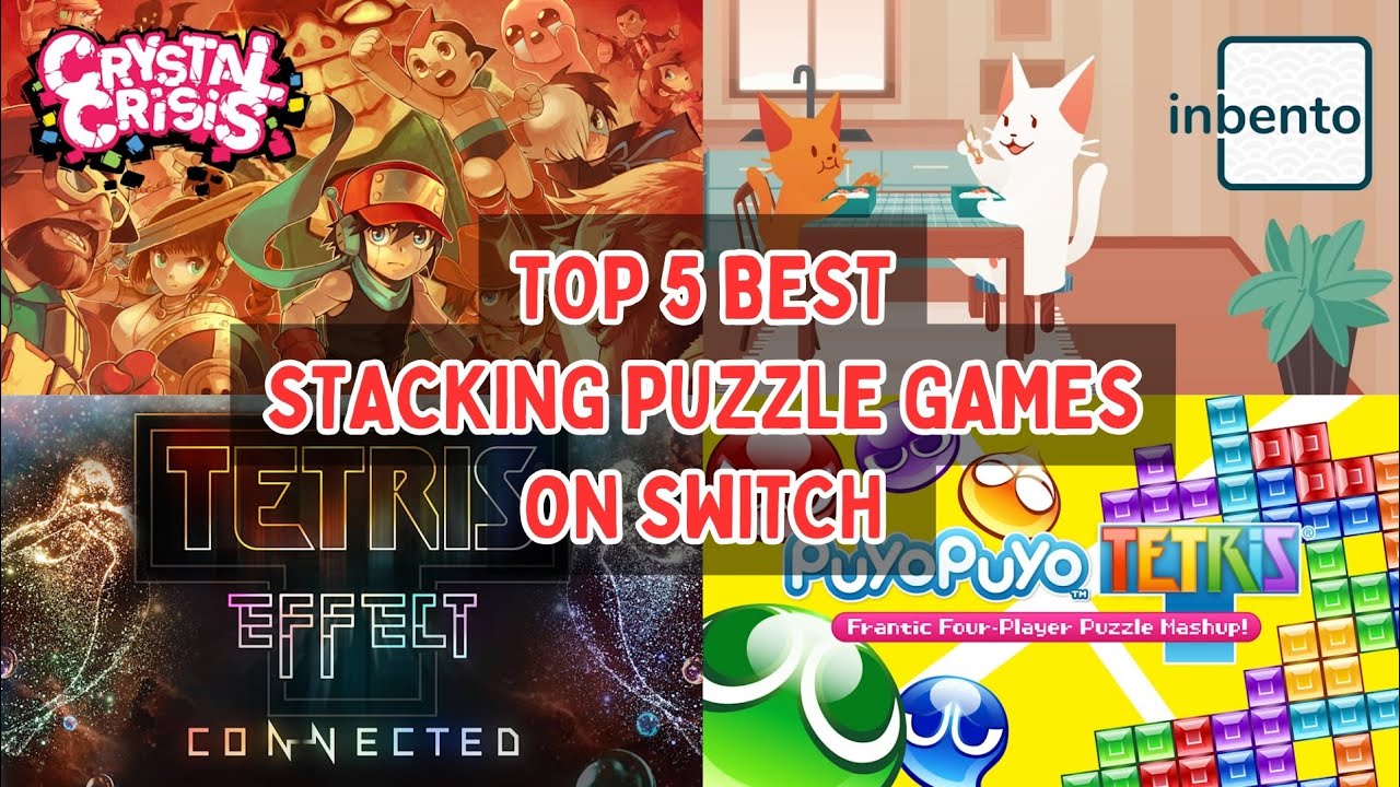 Top 5 Best Stacking Puzzle Games On Nintendo Switch | 2024 - YouTube