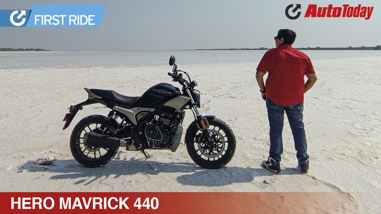 Hero Mavrick 440 Review | First Ride - YouTube