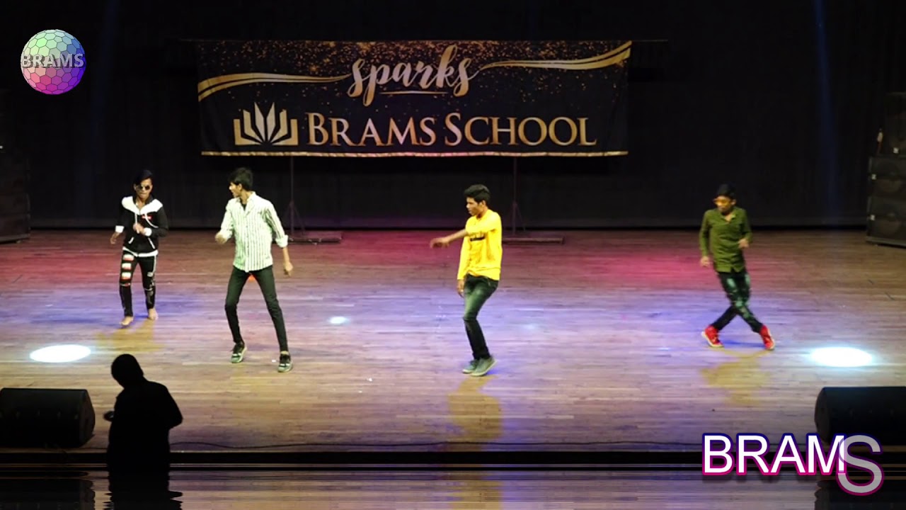 ghunghroo BRAMS SCHOOL LIVE STAGE PERFORMANCE DANCE SONG SKIT DRAMA ...