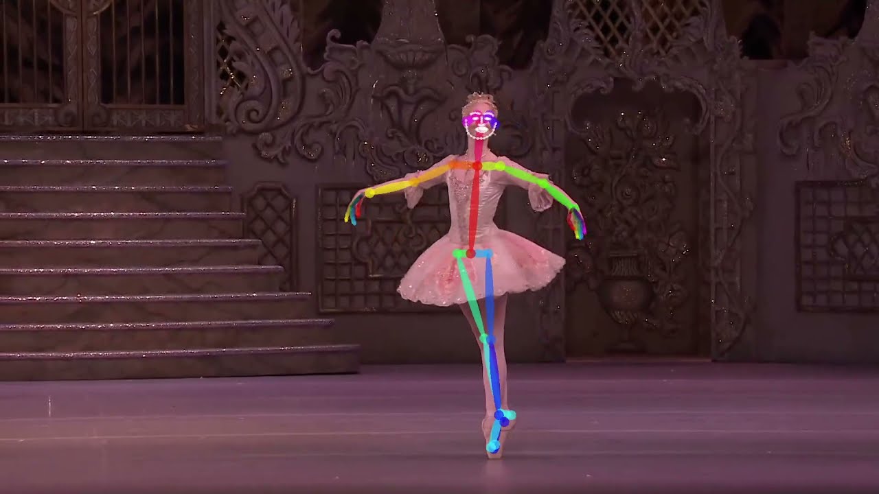 NutCracker Ballet with OpenPose | Markerless Motion Tracking | AI - YouTube