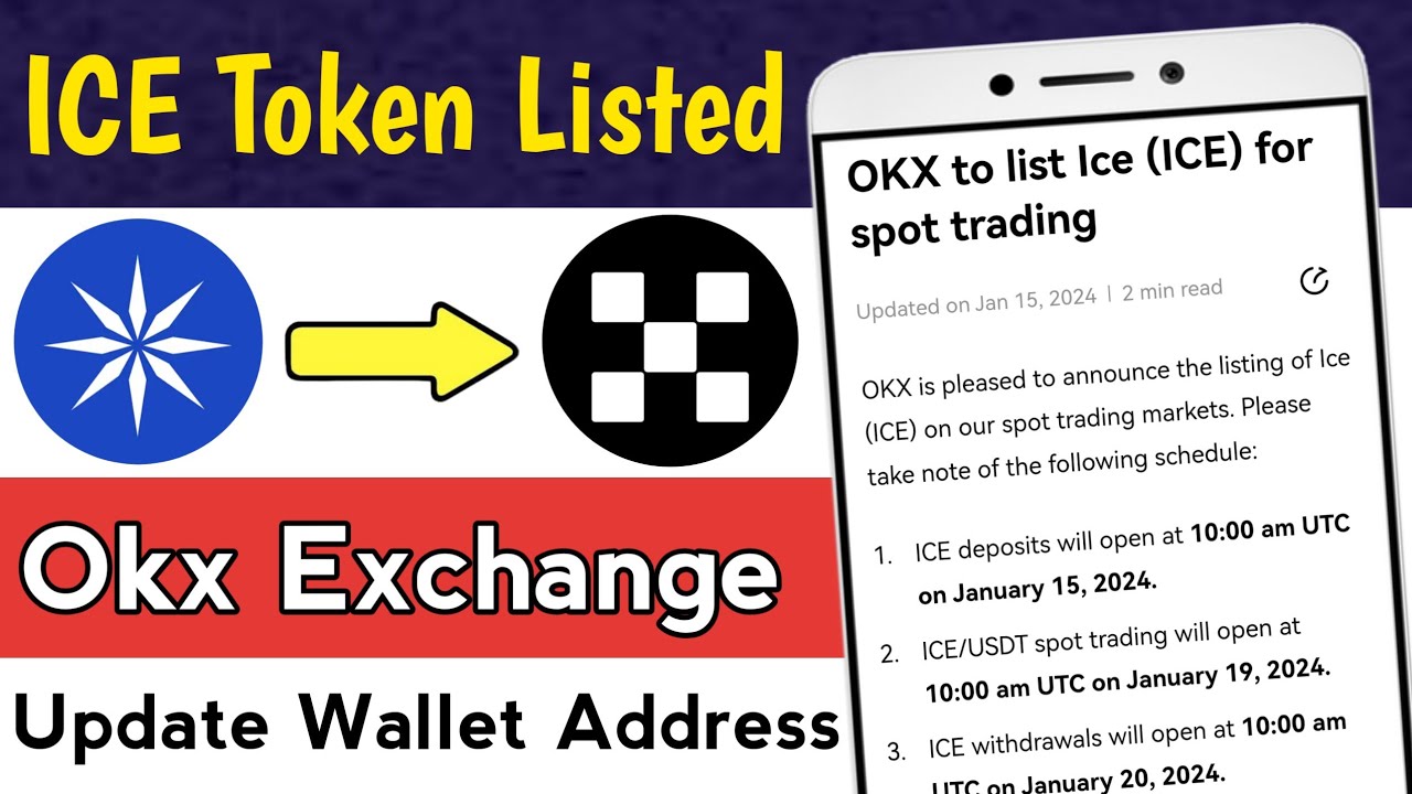 Ice Token listed OKX Exchange || Ice Network New Update today || Ice ...