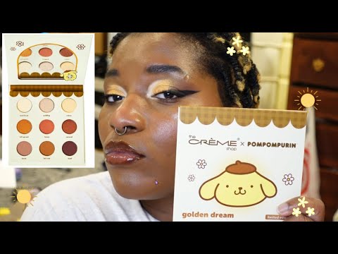 My Pompompurin Test Makeup | The Creme Shop Pompompurin Golden Dream ...