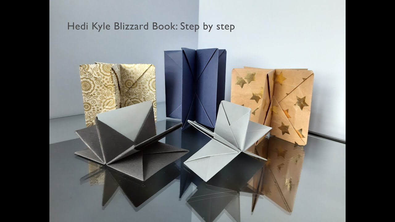 Hedi Kyle blizzard book tutorial - step by step - YouTube