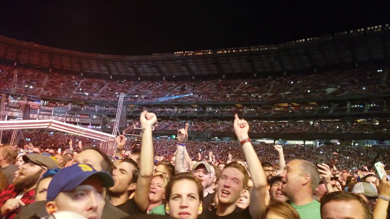 Foo Fighters "My Hero" LIVE @ Safeco Field, Seattle WA 9/1/18 - YouTube