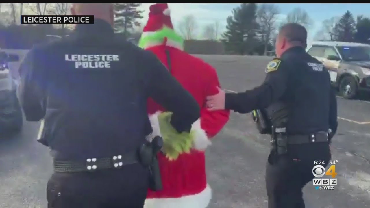 Police: Grinch Arrested In Leicester, Being Held Without Bail Until ...