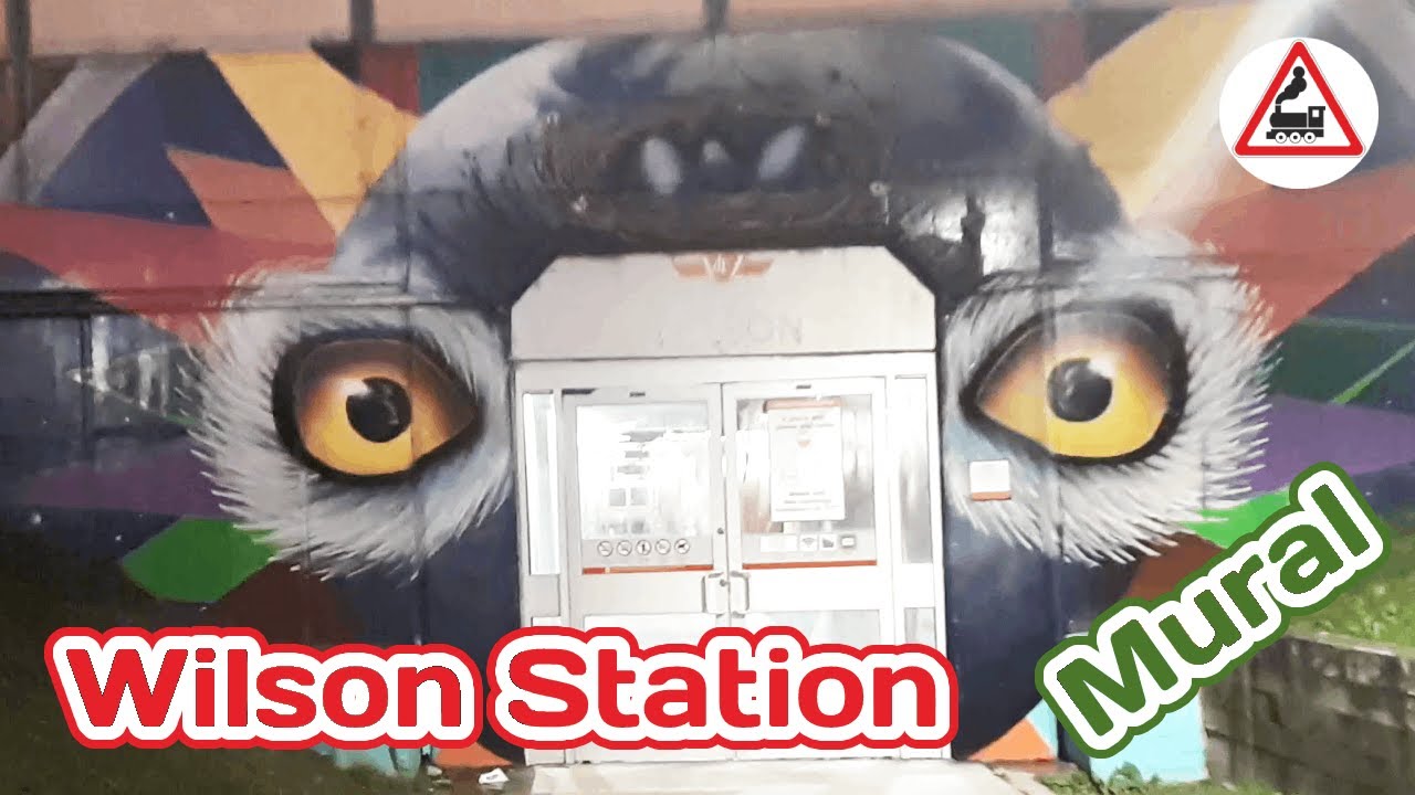 3 new murals at Wilson TTC station - YouTube