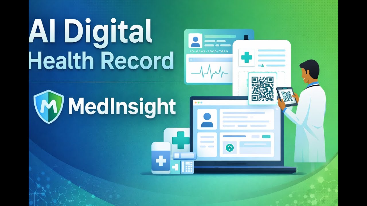 AI Based Digital Health Record System MedInsight #video - YouTube
