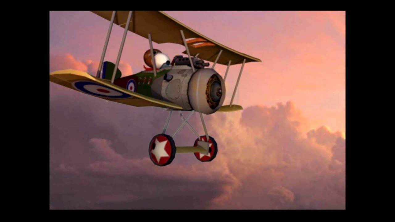 snoopy vs the red baron music #3 - YouTube