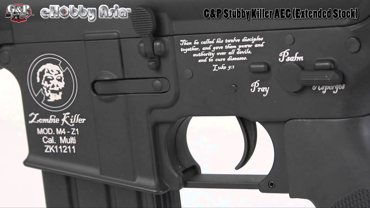 G&P Stubby Killer AEG (Extended Stock) - YouTube
