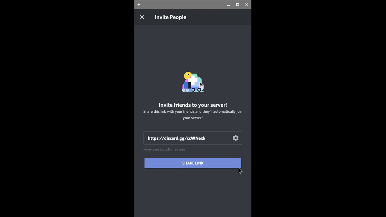 How To Join My Discord Server (Use the link name it shows) - YouTube