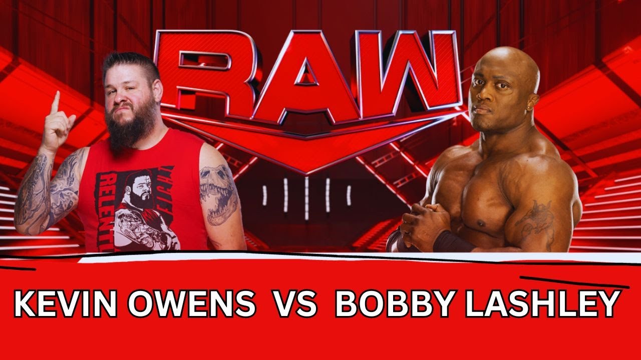 Bobby Lashley vs. Kevin Owens - United States Champion Tournament ...