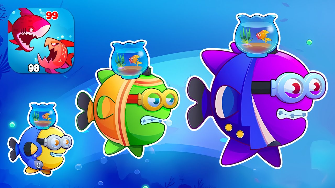 Eat Fish.IO - HUNGRY FISH 🐳 Gameplay | ALL LEVELS #53 - YouTube