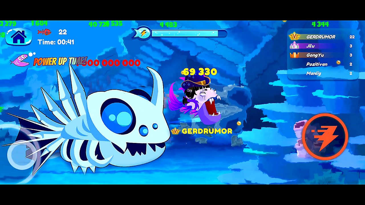 Fish Town IO - KILLED 88! DOLLY & BOSS in The Lost Kingdom - fishdom ...