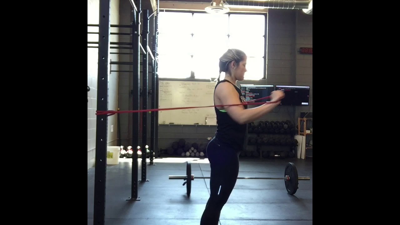 Banded Forward Punch - YouTube