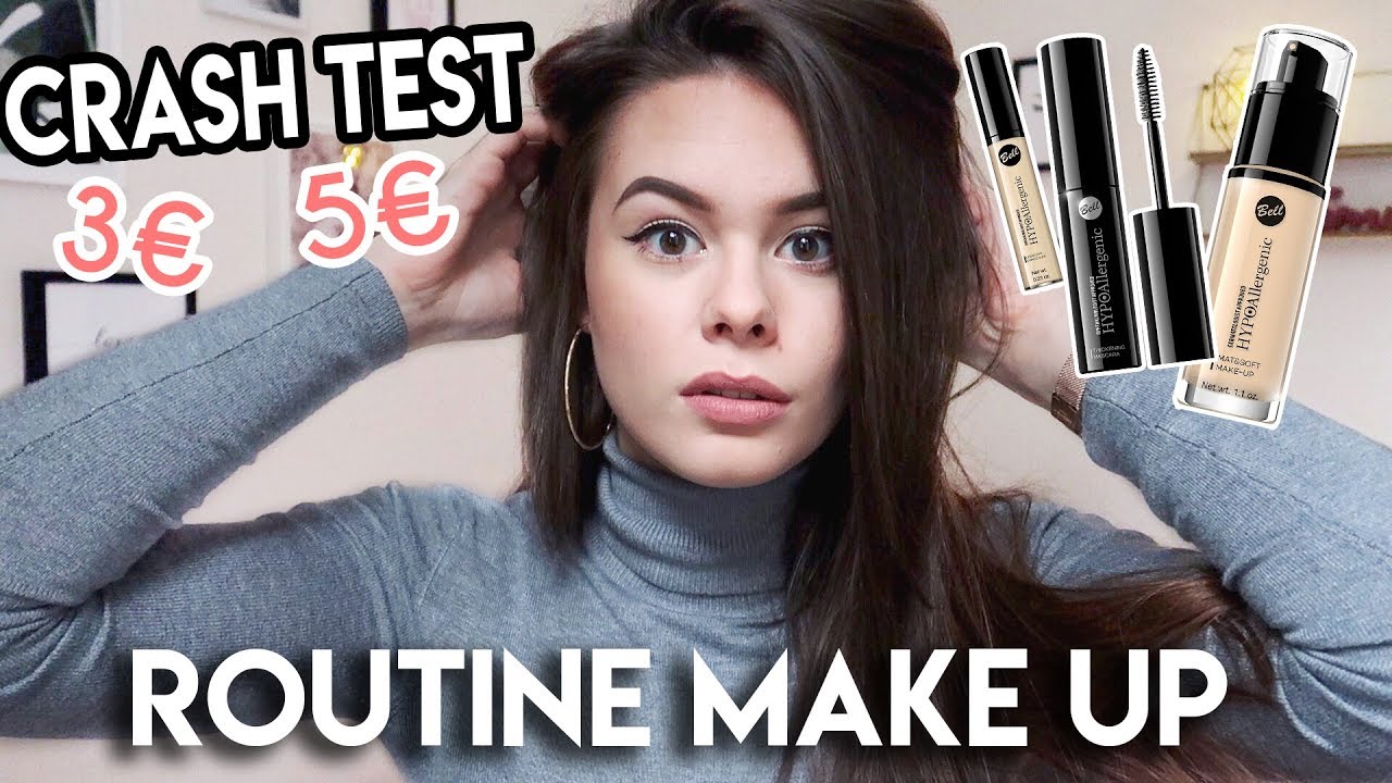 CRASH TEST⎮ Routine maquillage petits prix ! - YouTube