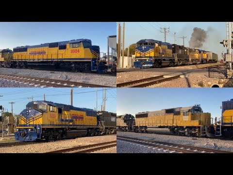 FWWR SD60M’s at Hodge Yard (11-19-2022) - YouTube