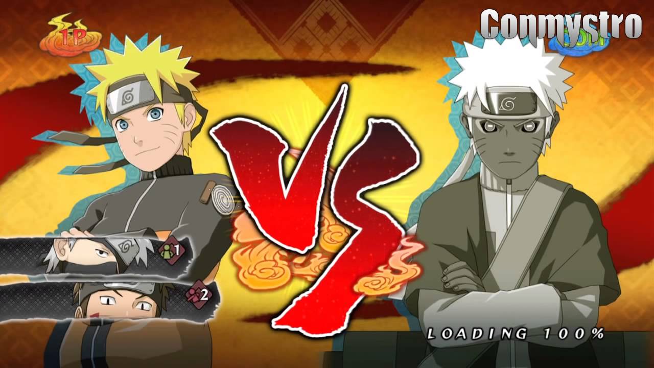 Naruto vs naruto stom 2 - YouTube