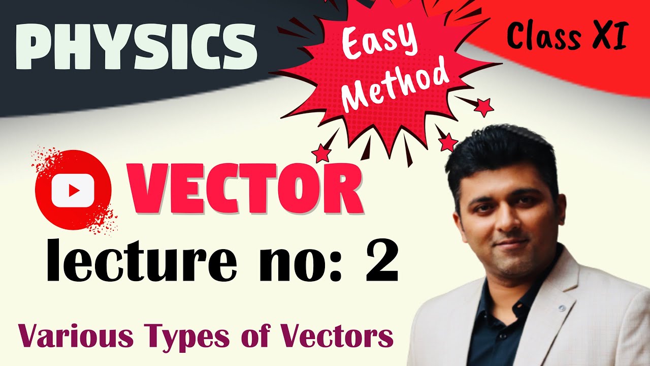 Types of Vectors by SM Mahanta #physics #physicsclass11th #vector - YouTube