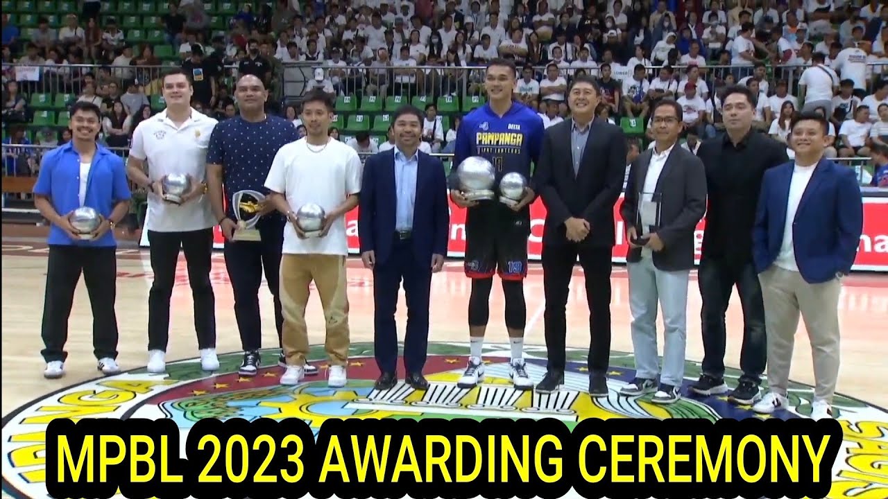 MPBL 2023 AWARDING CEREMONY HIGHLIGHTS #mpbl #mpblhighlights - YouTube