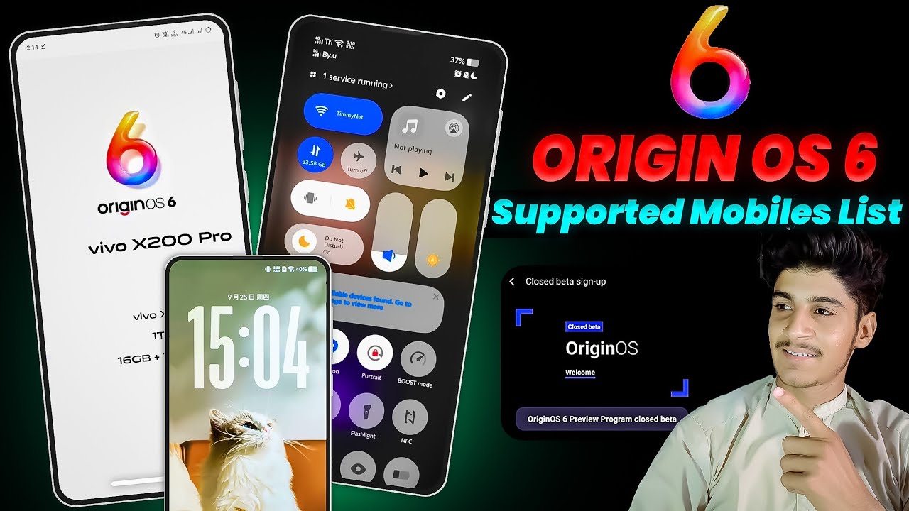 Origin OS 6 Devices Compatible LIST⚡| 65+ Devices are Compatible for ...