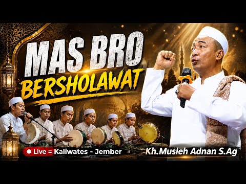 Ceramah Terbaru 2026 kh.Musleh Adnan singkat padat Humor dan ilmu menyatu Live-Kaliwates-Jember