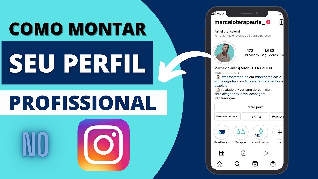 😱 [PASSO A PASSO] Como fazer um perfil PROFISSIONAL no INSTAGRAM #instagram #vendernoinstagram ...