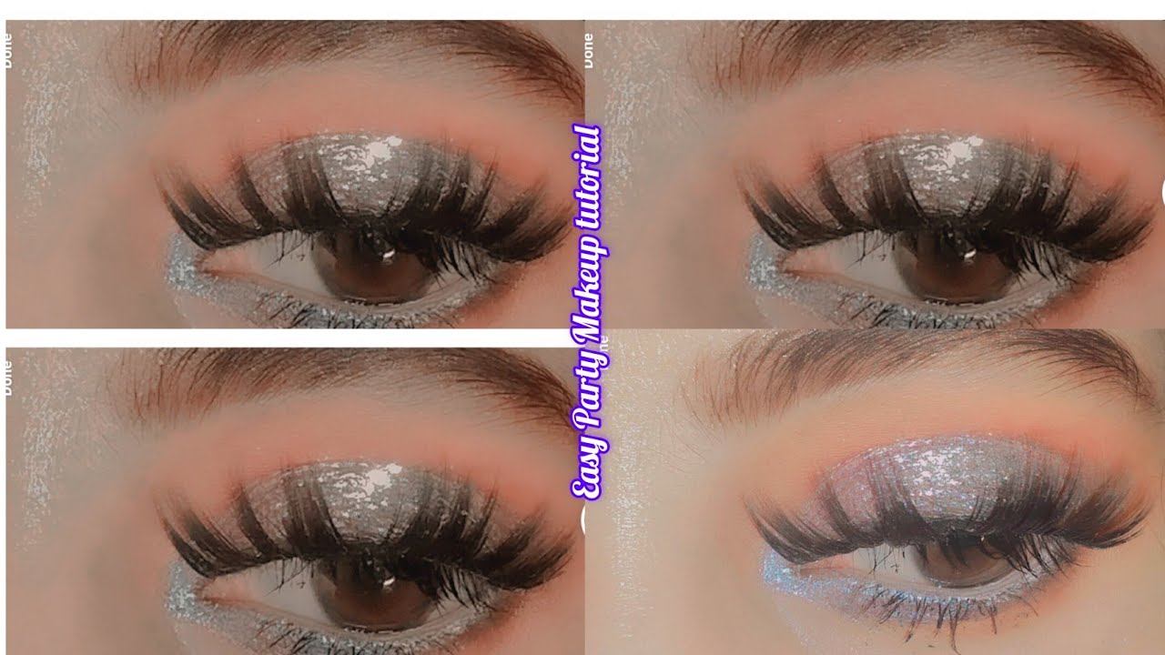 Easy party makeup Tutorial |step by step 💙 @swwetworldsamina - YouTube