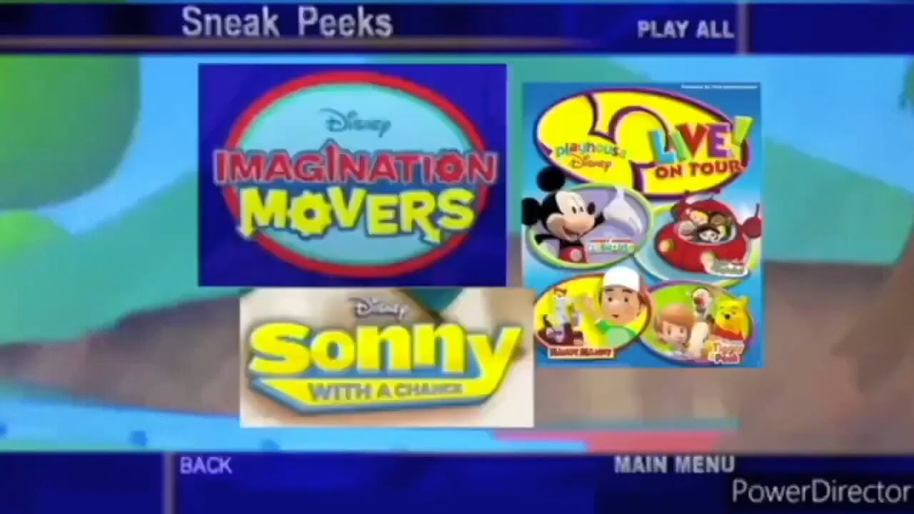 Sneak Peeks Menu (The Disney Kids: Season 6 2010) For Kaden Dixon - YouTube
