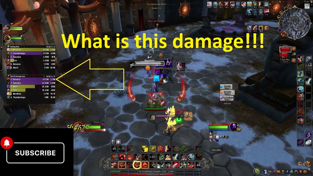 One Button DPS Solo Shuffle - WoW PvP Arena 30/9/25 - World of Warcraft ...