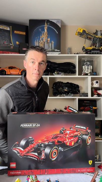 Comment motoriser la LEGO Technic Ferrari SF24 ? TUTO Complet #automobile #tutorial #lego #toys ...