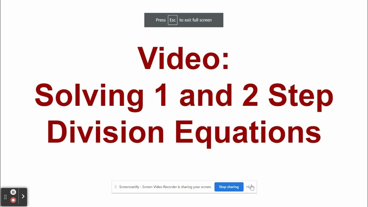 Solving 1 And 2 Step Division Equations YouTube solving-1-and-2-step-division-equations-youtube