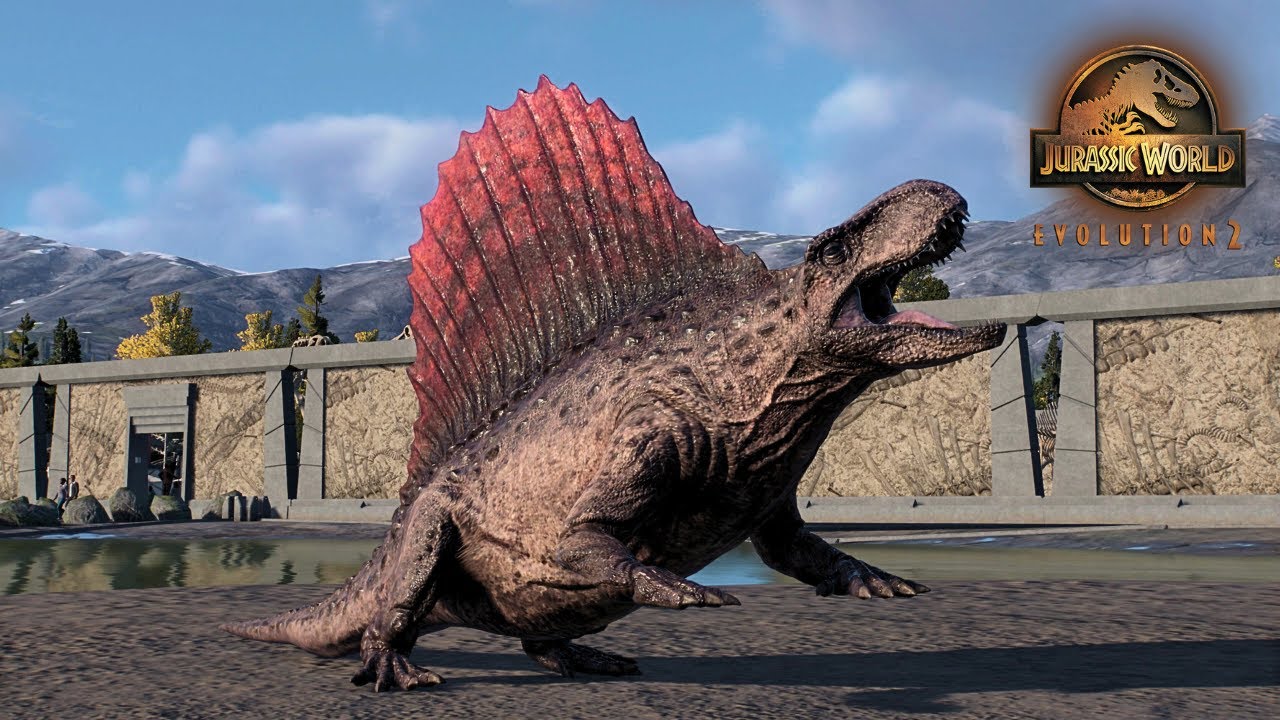 BUILDING A DIMETRODON EXHIBIT | Jurassic World Evolution 2 Exhibit ...