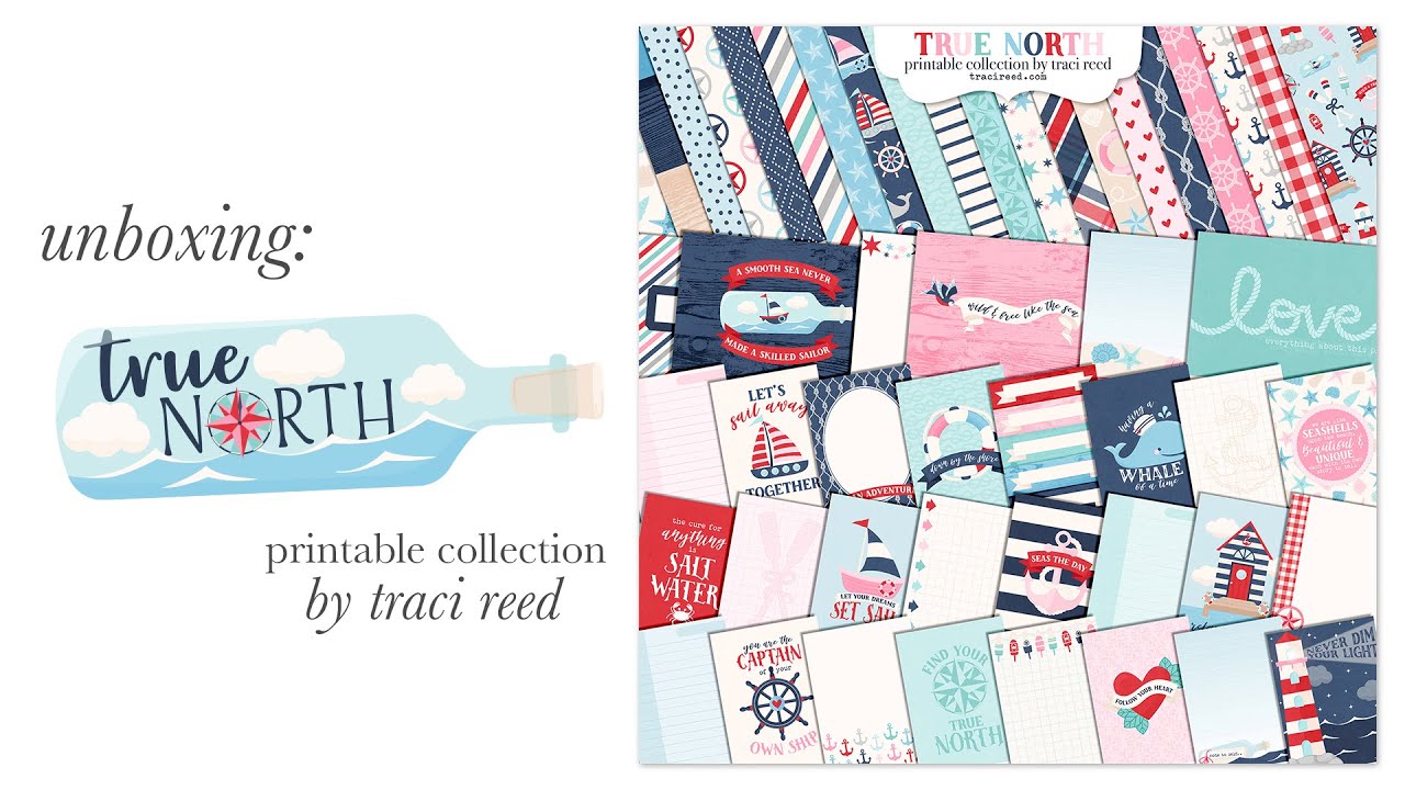 Unboxing the True North Digital/Printable Scrapbooking Collection by ...