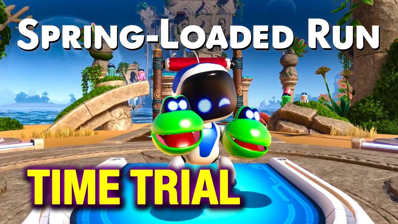 Spring-Loaded Run (Astro Bot New Time-Trial Challenge Update) - YouTube