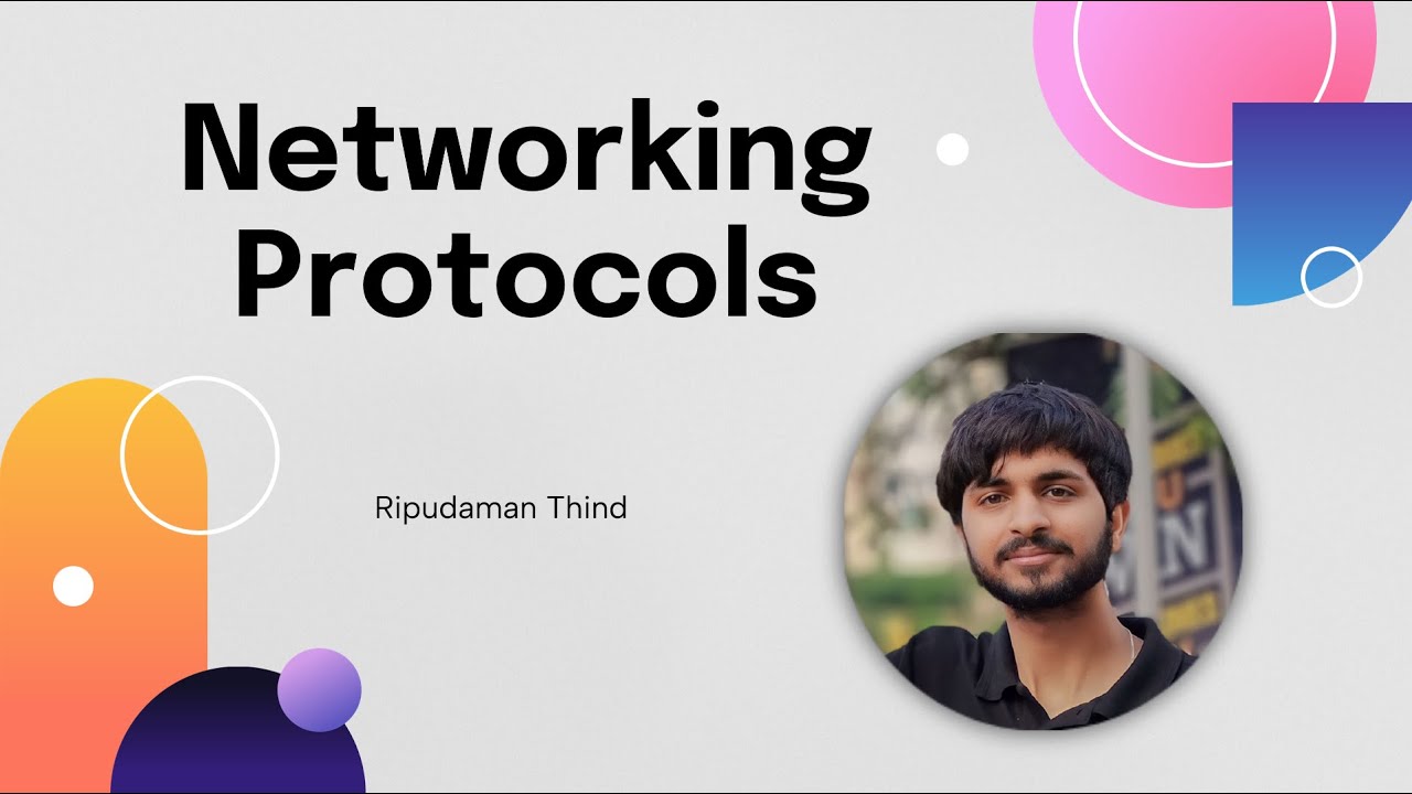 Networking Protocols - Ripudaman Thind - YouTube