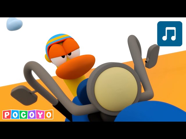 🏍️ High-Speed Fun! Ride with Pato 💨 PATO THE REBEL | Pocoyo English ...