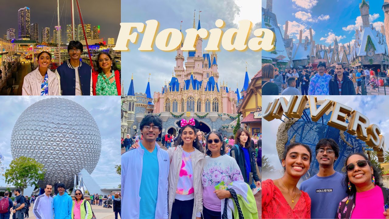 Trip to Florida, USA | Disney World, Universal Studios, Miami, Key West ...