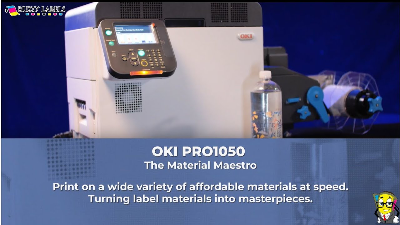 Elevate Your Label Printing: Discover the Versatility and Precision of the OKI Pro 1050 - YouTube