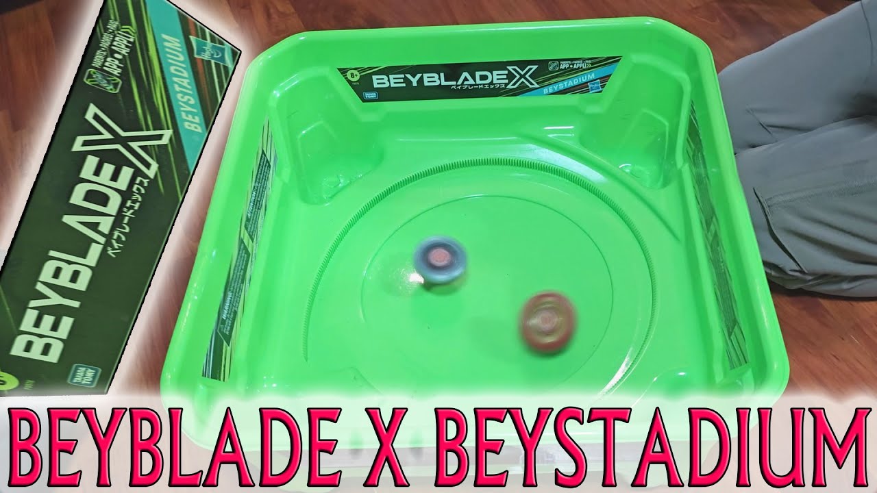 Hasbro GREEN Beyblade X Beystadium Battle Arena (Xtreme Battle Set ...