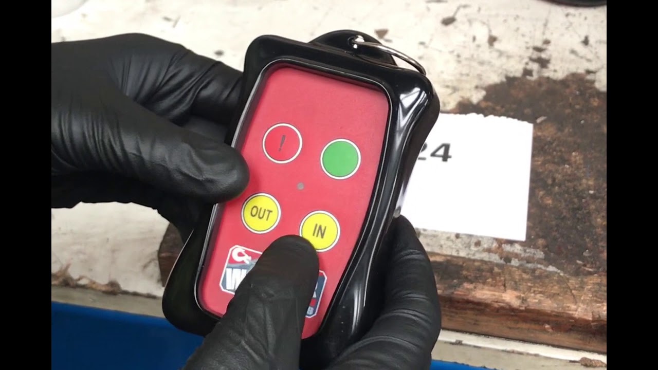 Warrior EWX124 Wireless Remote Pairing - YouTube