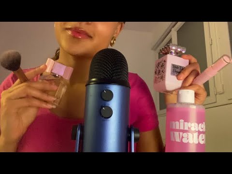 ASMR pink themed 🌸💕| Triggers + chatting! - YouTube