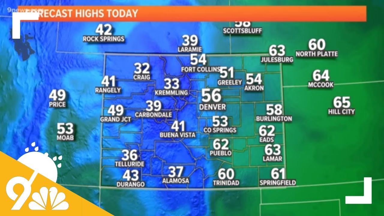 Extended Colorado weather forecast for February 10, 2022 - YouTube