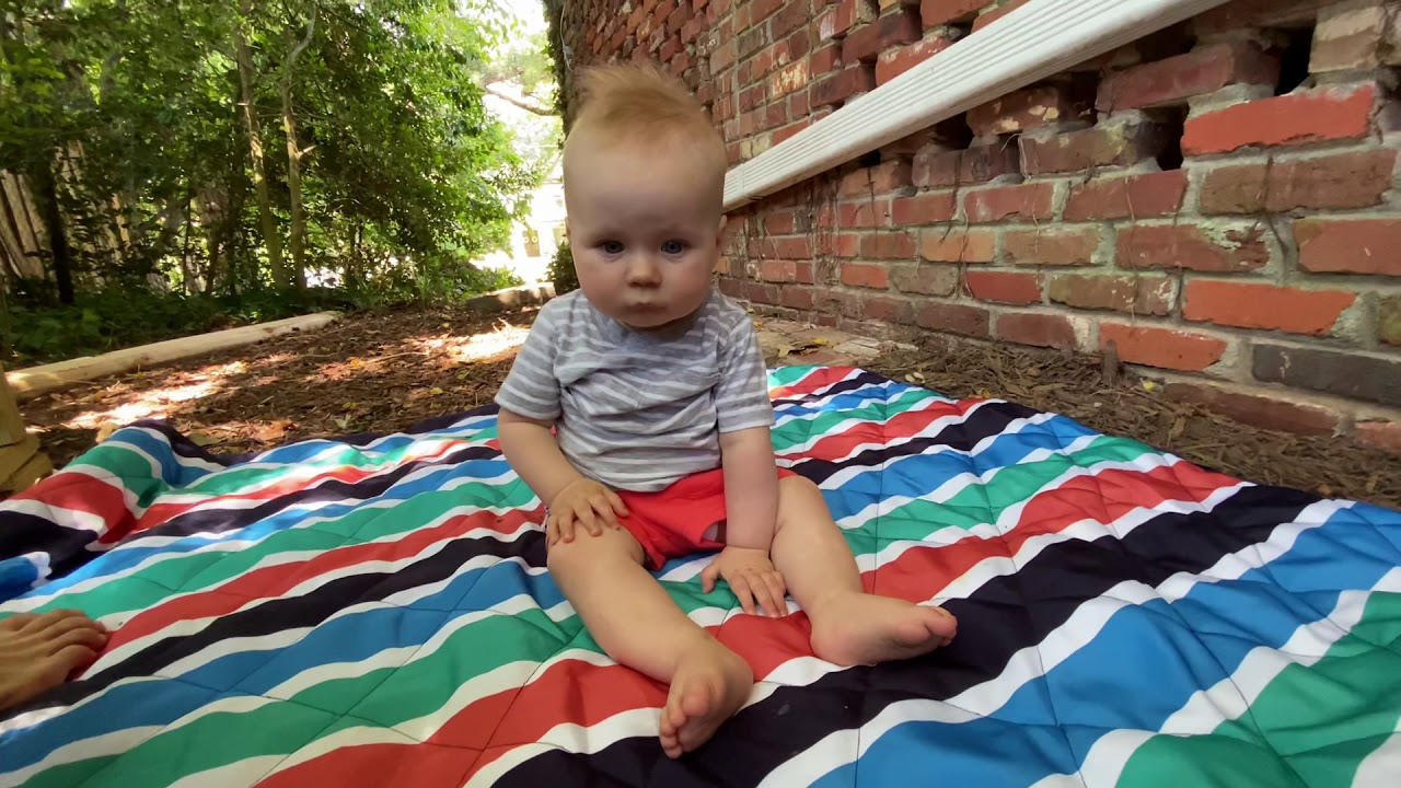 How to Play Catch with Your Baby - YouTube